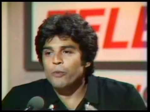 Erik Estrada and Peter Sinclair on Telethon, 1985