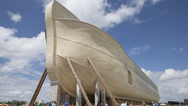 Take A Sneak Peek Inside The Giant Replica Of Noah's Ark