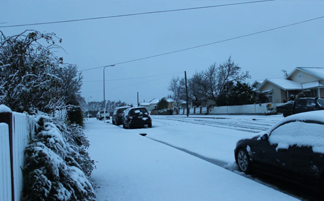 Amazing photos of New Zealand's snow storm