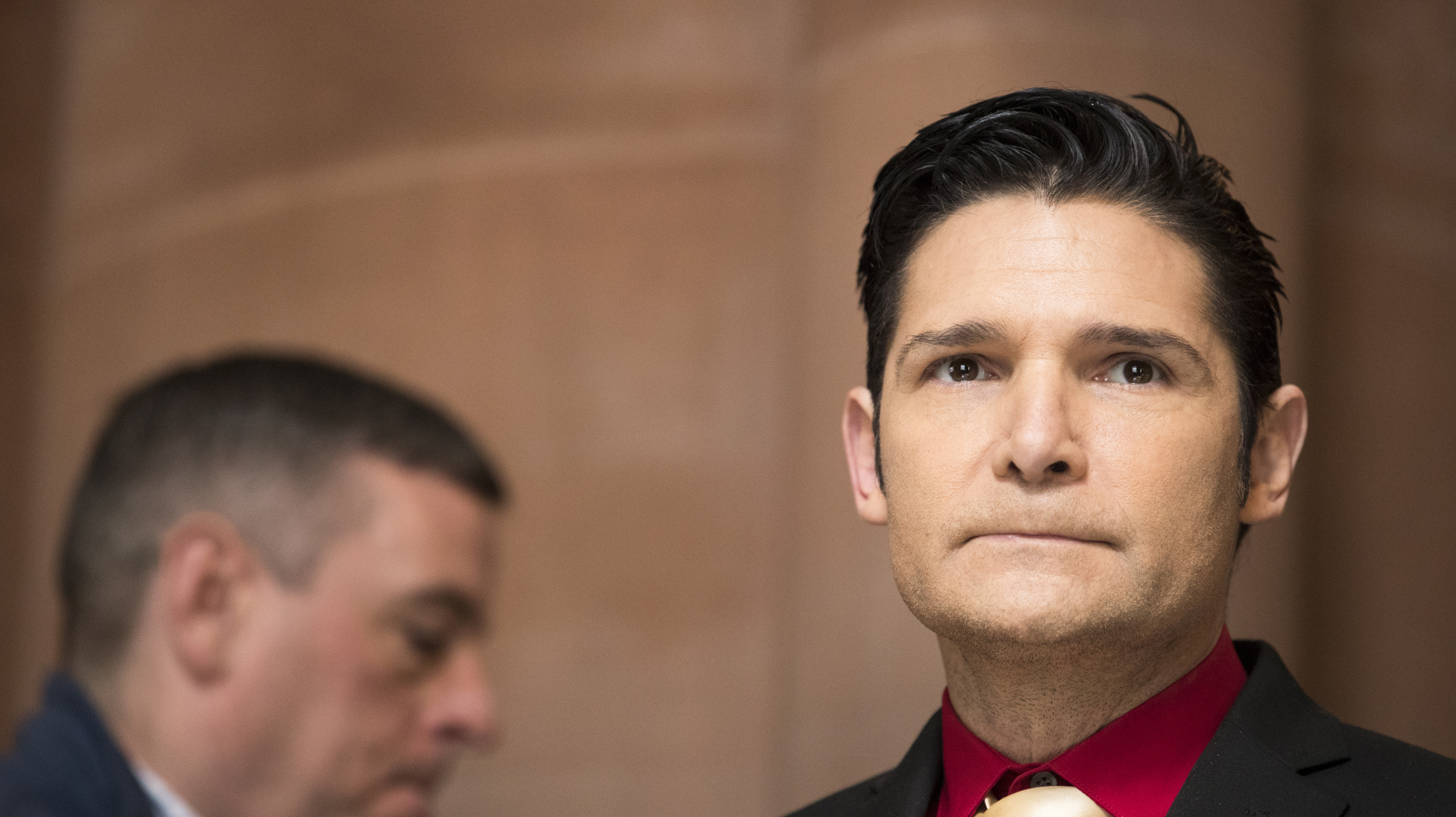 Corey Feldman stabbed