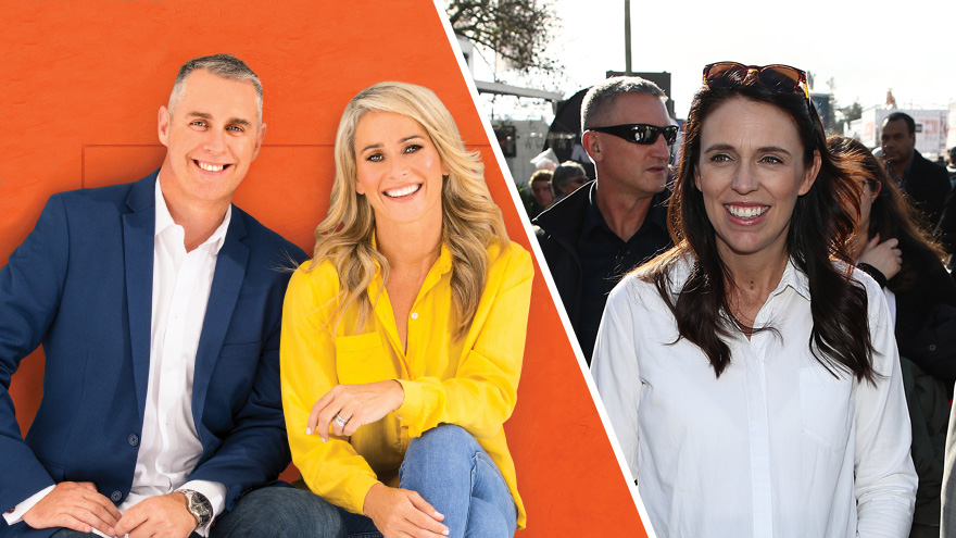 Jacinda Ardern chats to Jason and Bernie!