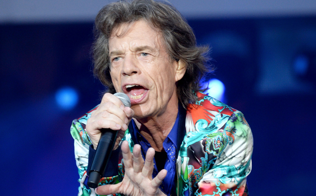 Sir Mick Jagger is back on his feet and has still got his signature ...