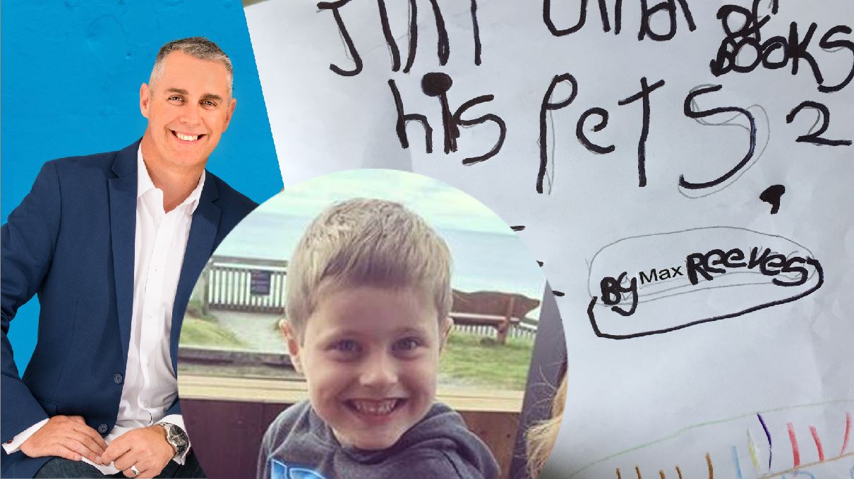 Jase shares his six-year-old son's hilarious yet disturbing creative ...