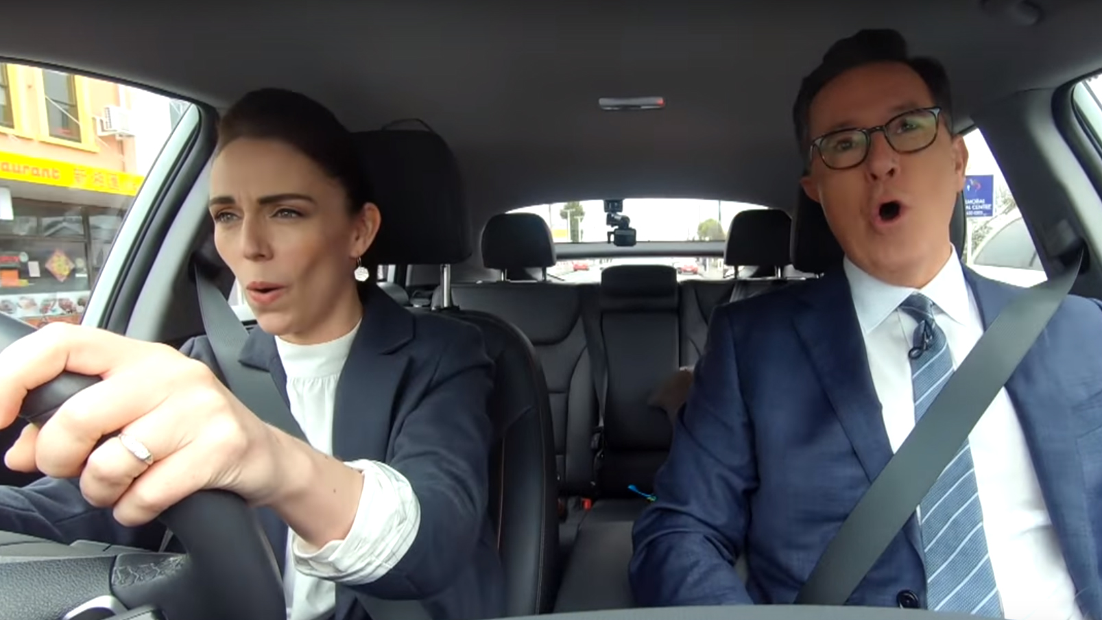 Jacinda Ardern and Stephen Colbert put their own hilarious spin on ...