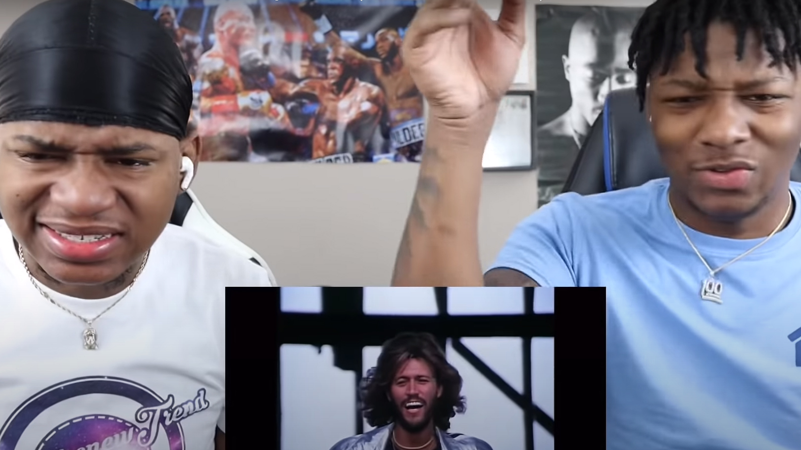 The Williams twins go viral again after listening to the Bee Gees ...